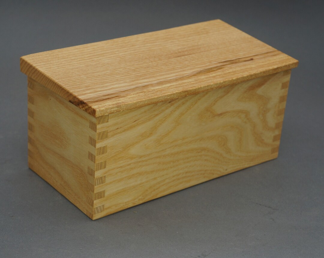 Ash Finger Jointed Box - Etsy