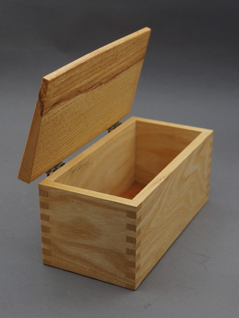 Ash Finger Jointed Box - Etsy