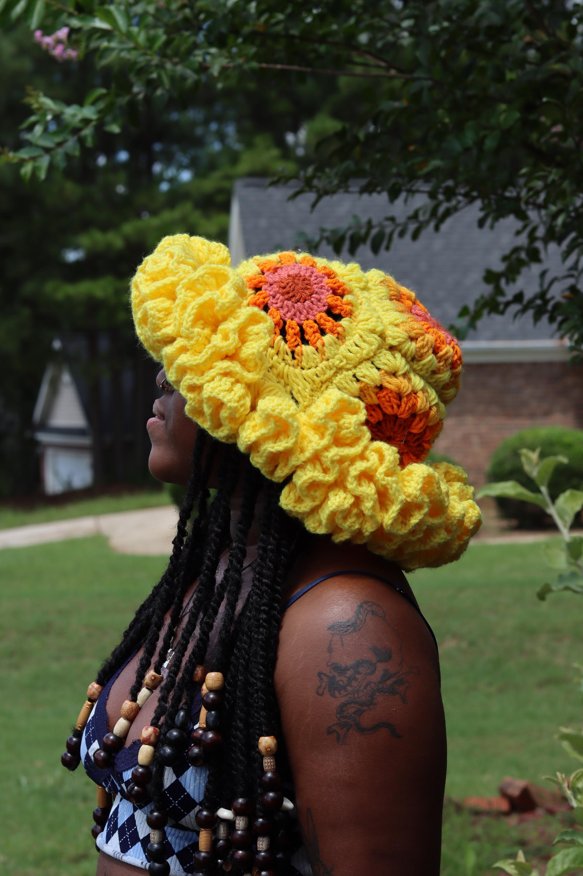 Solar Sun Ruffle Hat - Etsy