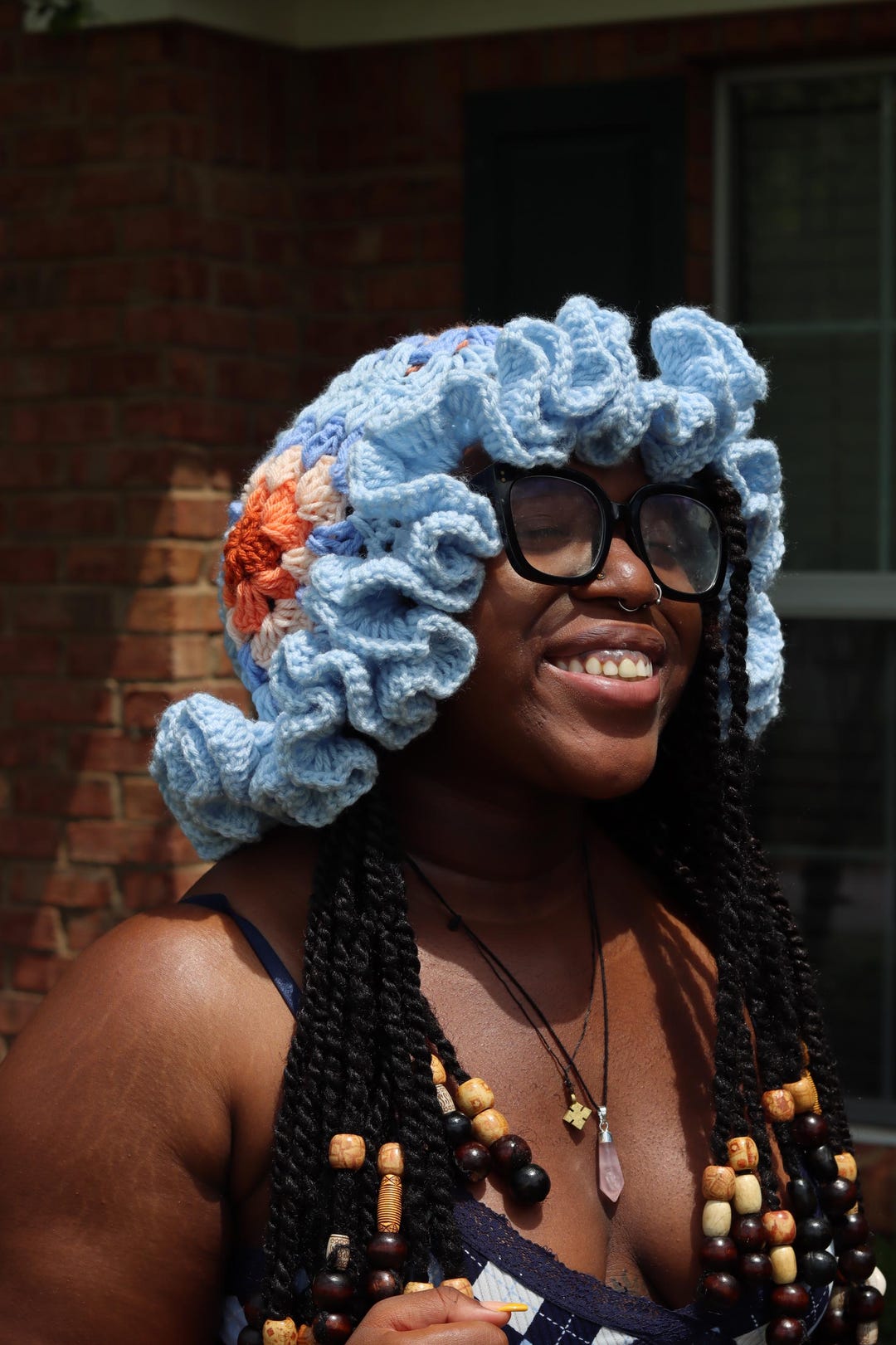 Jammin' Jupiter Crochet Ruffle Hat - Etsy