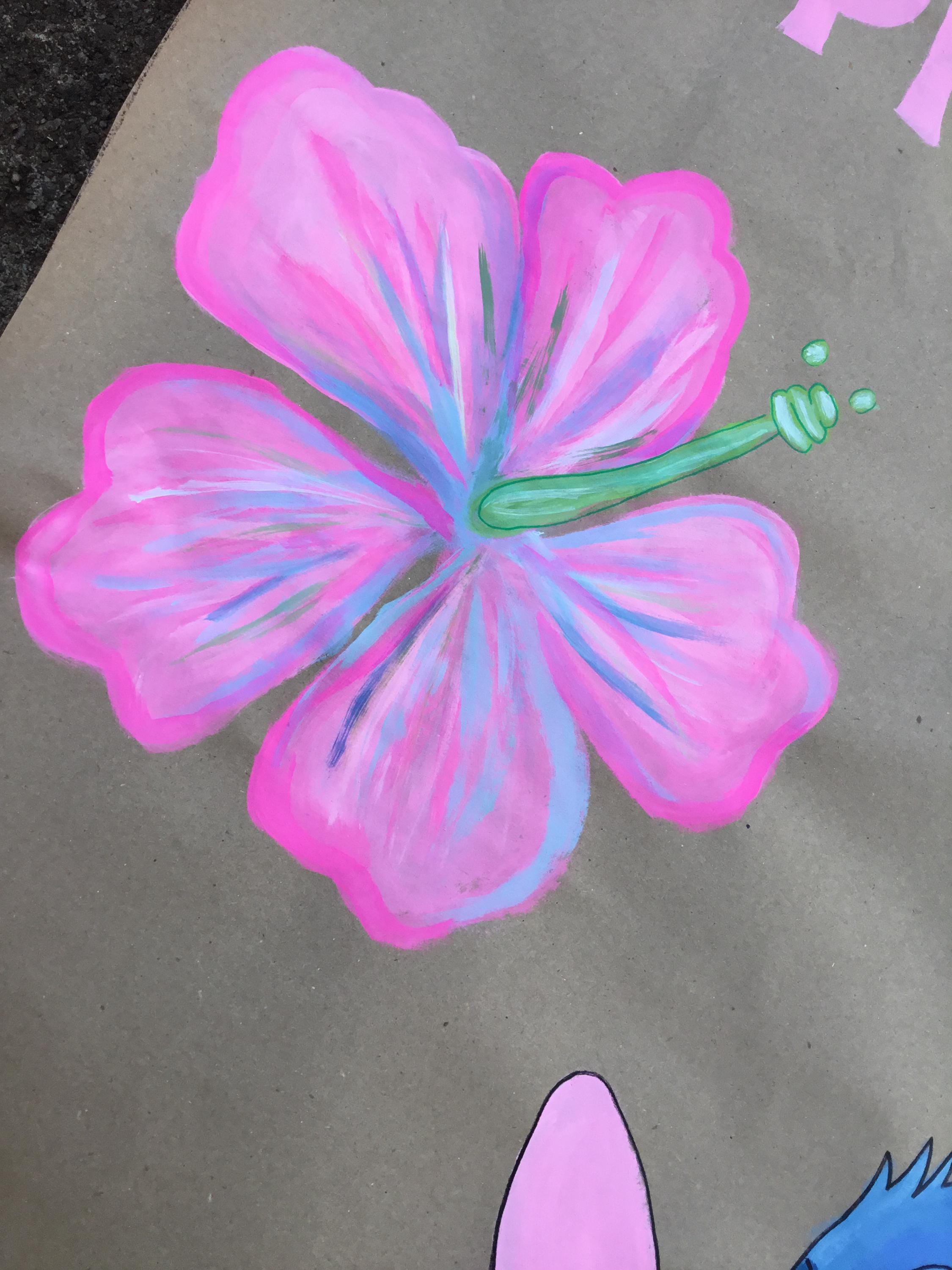 Stitch and Angel Painted Craft Paper Banner - Etsy