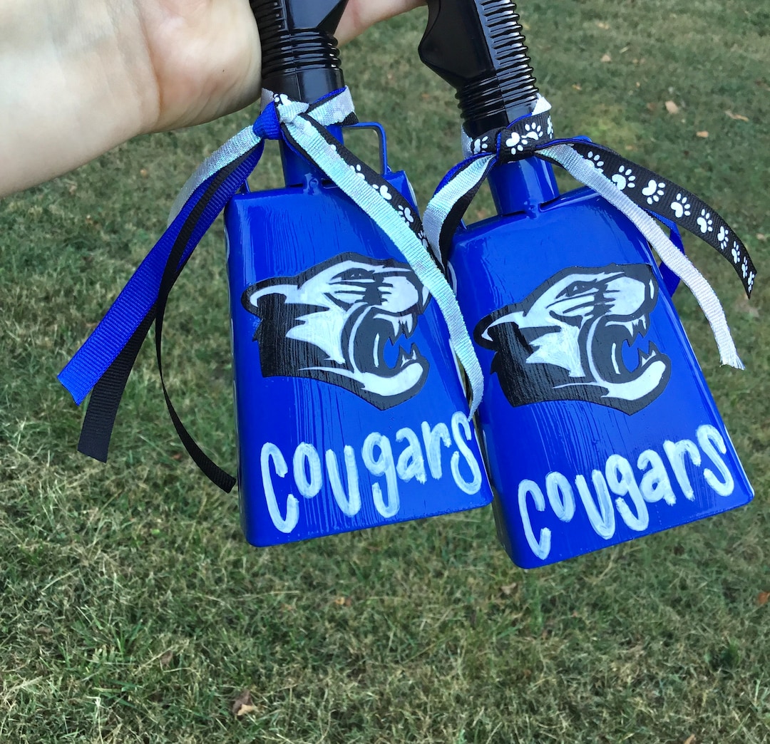 Customizable Cowbell Football Cowbell Soccer Basketball Hand Painted ...