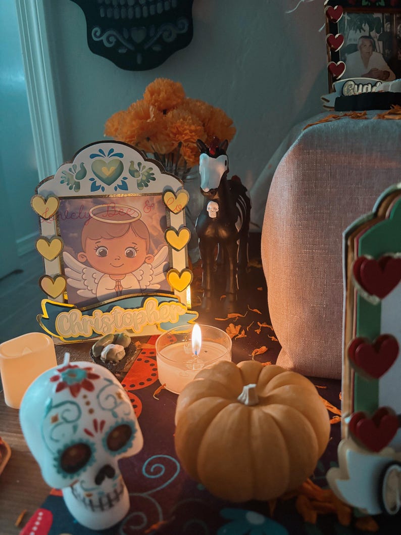 Nicho Frames / Dia De Los Muertos Frames / Amor Eterno / Dia De Muertos ...