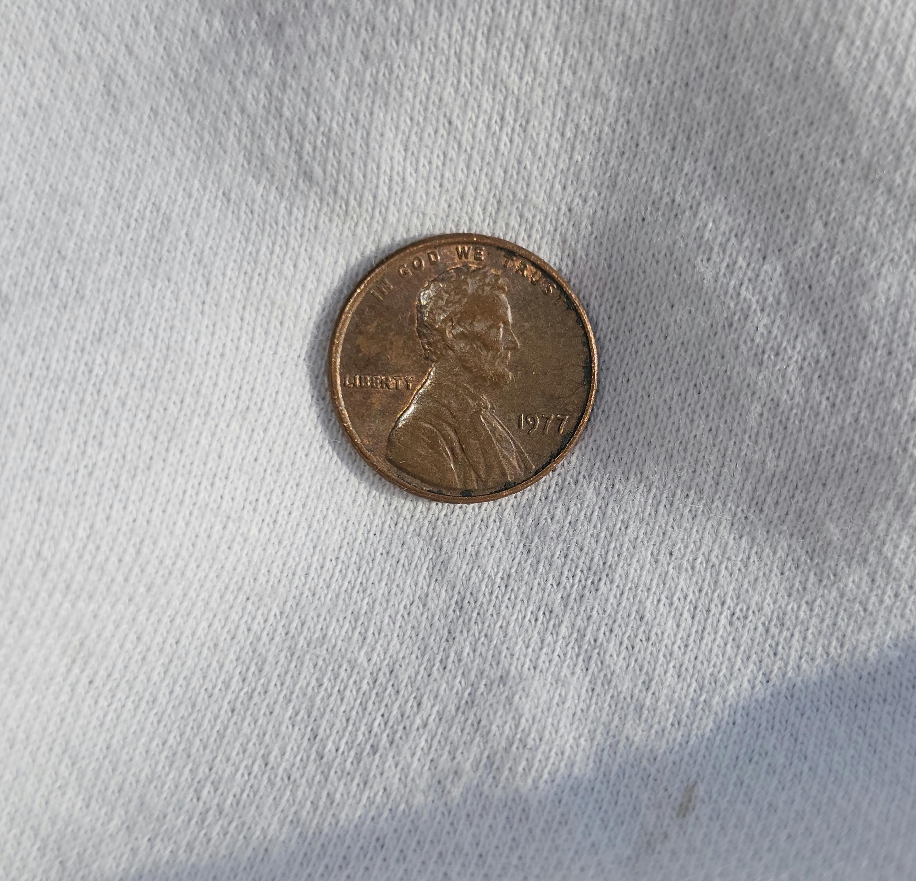 1977 No Mint Mark Lincoln Penny - Etsy