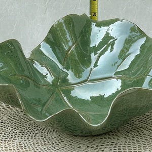 Ceramic Leaf Bowl 6 - Etsy