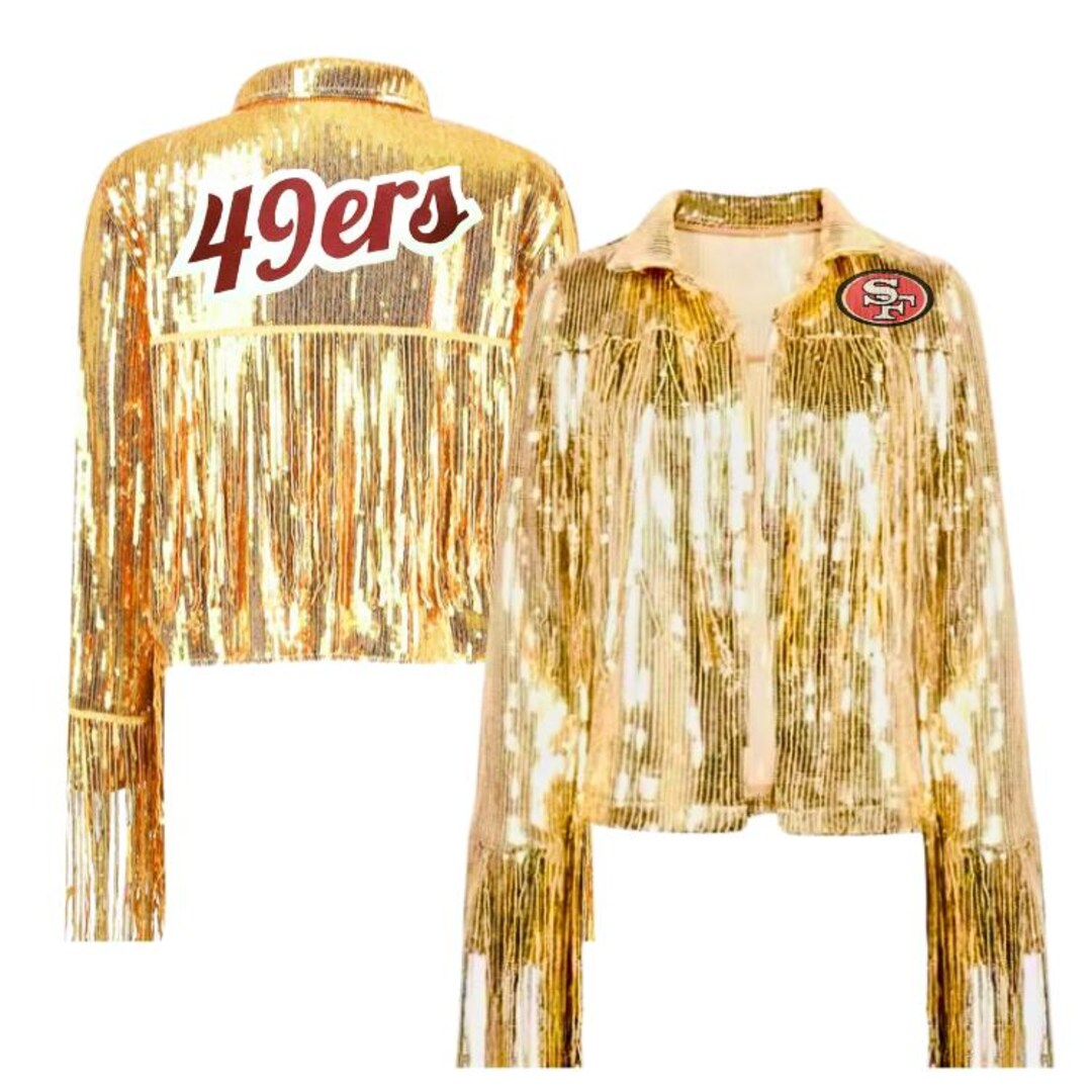Inspired by the Viral Fanatics Sequin Fringe Blazer: San Francisco ...