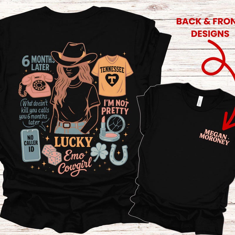 Pink Emo Graphic Tee - Etsy