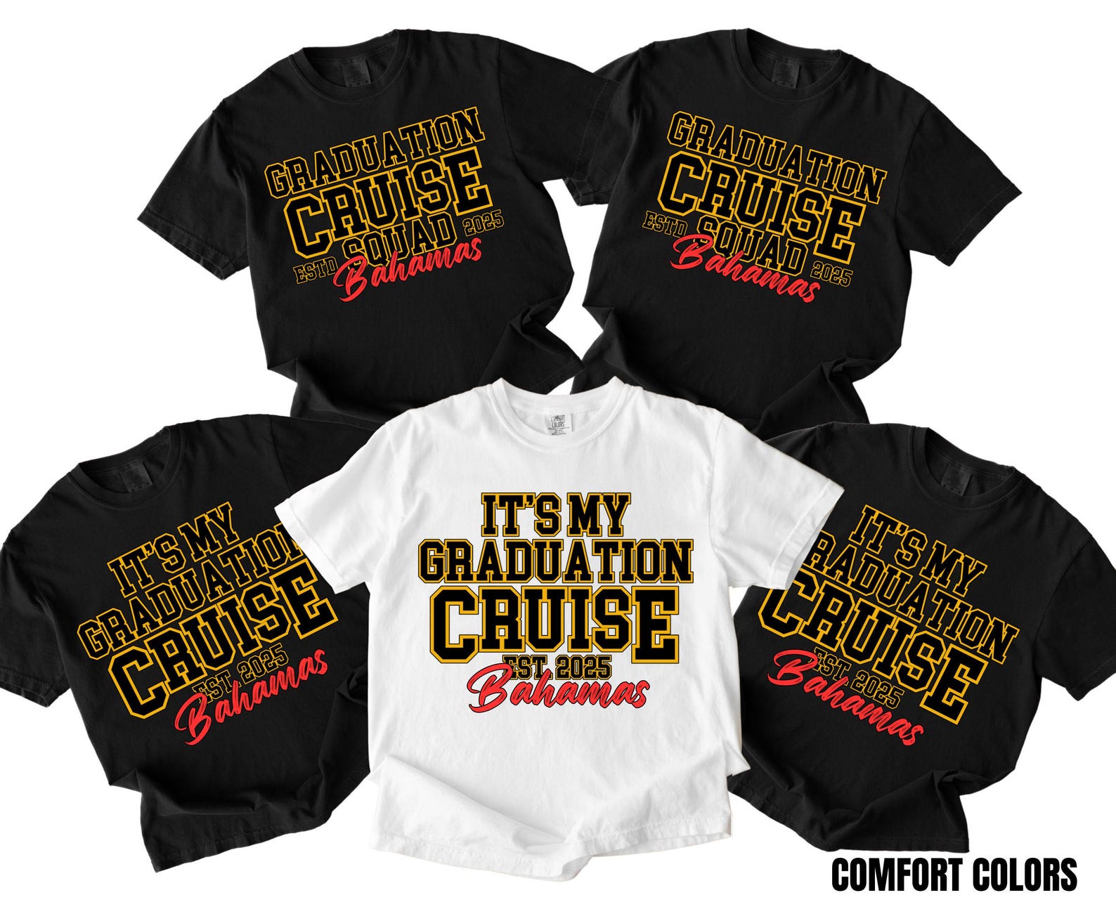 Custom Graduation Cruise Shirt, Matching Family Cruise Tees, Class of ...