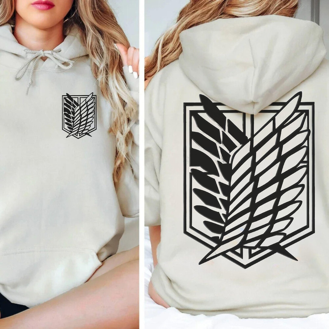 Attack on Titan Hoodie, AOT Anime Tshirt, Eren Yeager Shirt, Anime ...