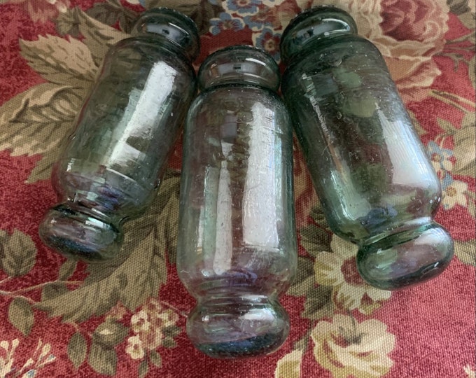 Authentic Rare Antique Japanese Glass Floats ROLLING PIN Shape, Artisan ...