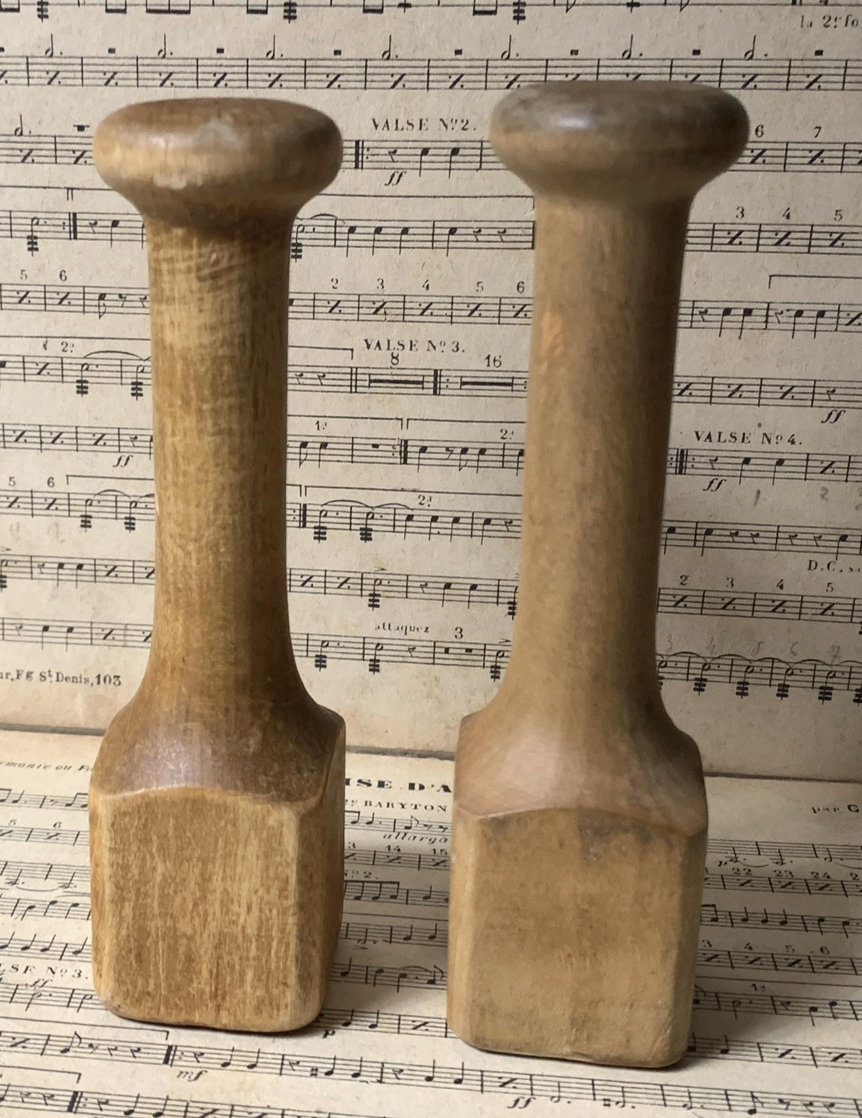 RARE Small Antique English Turned Wood Muddler Pestle Masher, for Herbs ...