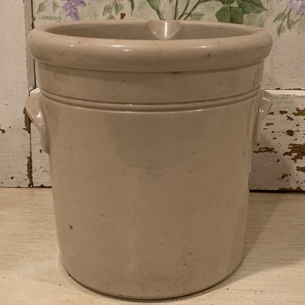 Large Antique Crock - Etsy