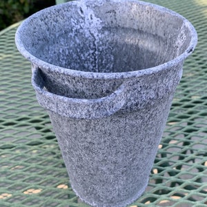 Vintage Zinc Florist Bucket With Two Handles Perfect Size for Garden ...