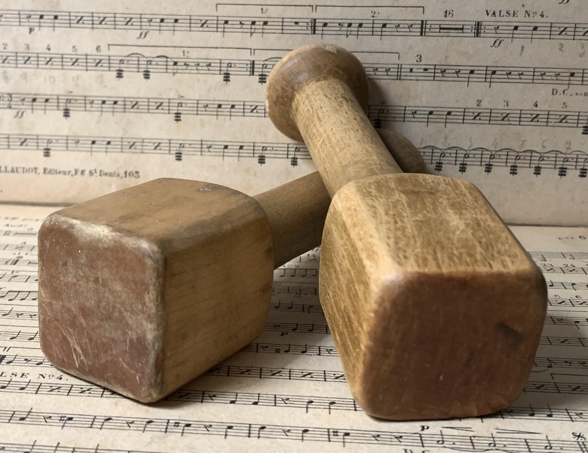RARE Small Antique English Turned Wood Muddler Pestle Masher, for Herbs ...