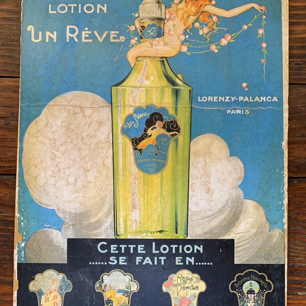 1920s Advertising Poster - Etsy