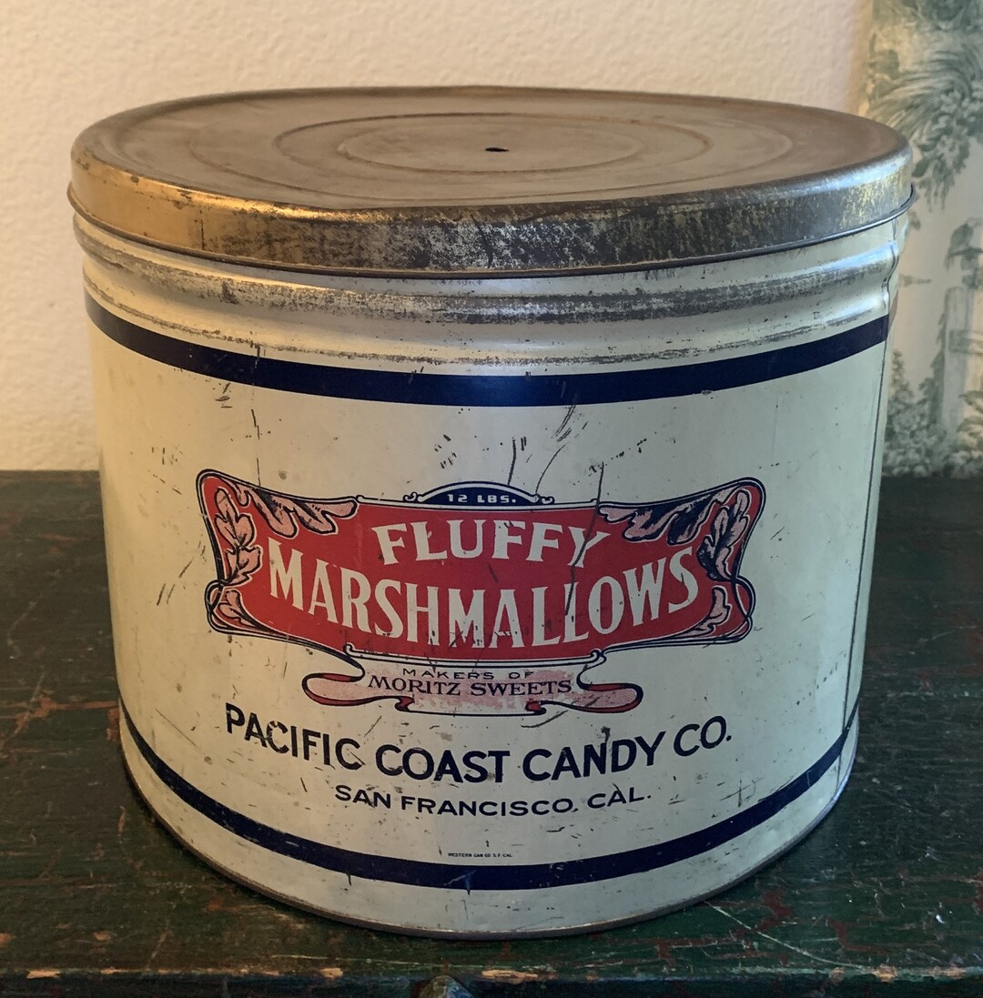 RARE Pacific Coast Candy Co. Moritz Sweets FLUFFY MARSHMALLOWS - Etsy