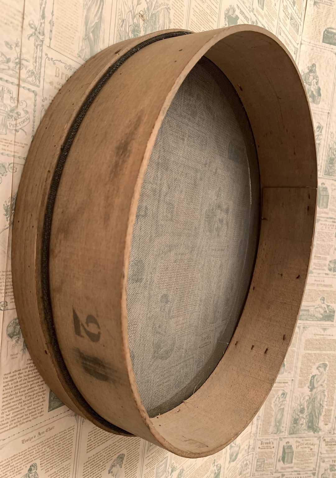 Large Antique French Bentwood Grain Sieve Sifter 16.25 Inches - Etsy