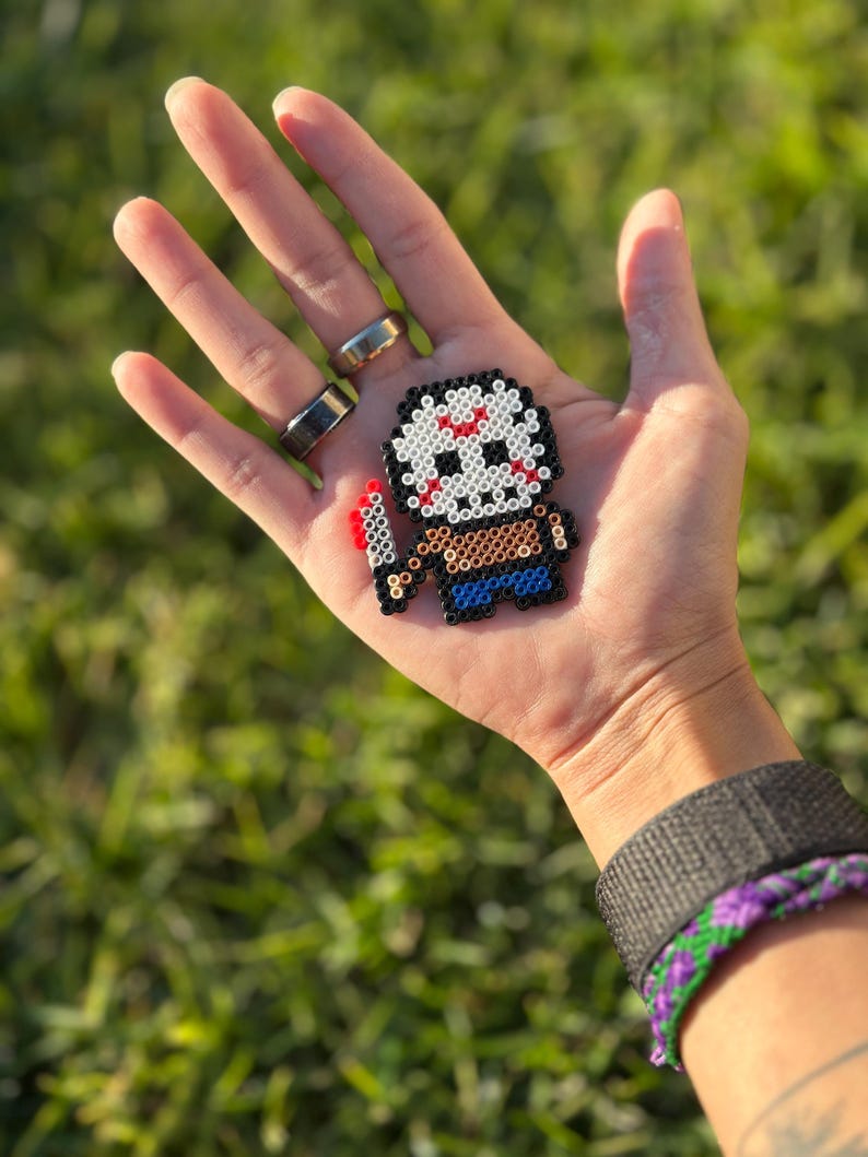 Mini Horror Perler Bead Characters - Etsy