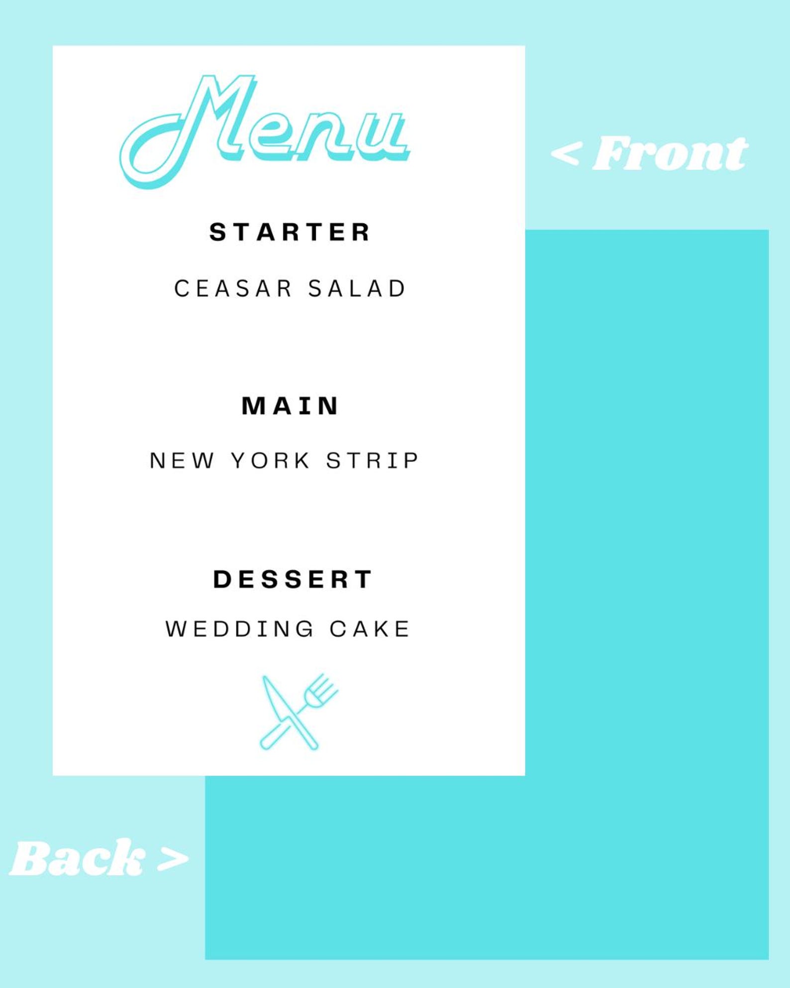 Colorful Dinner Menu Template, Customizable, FREE Canva Designs ...