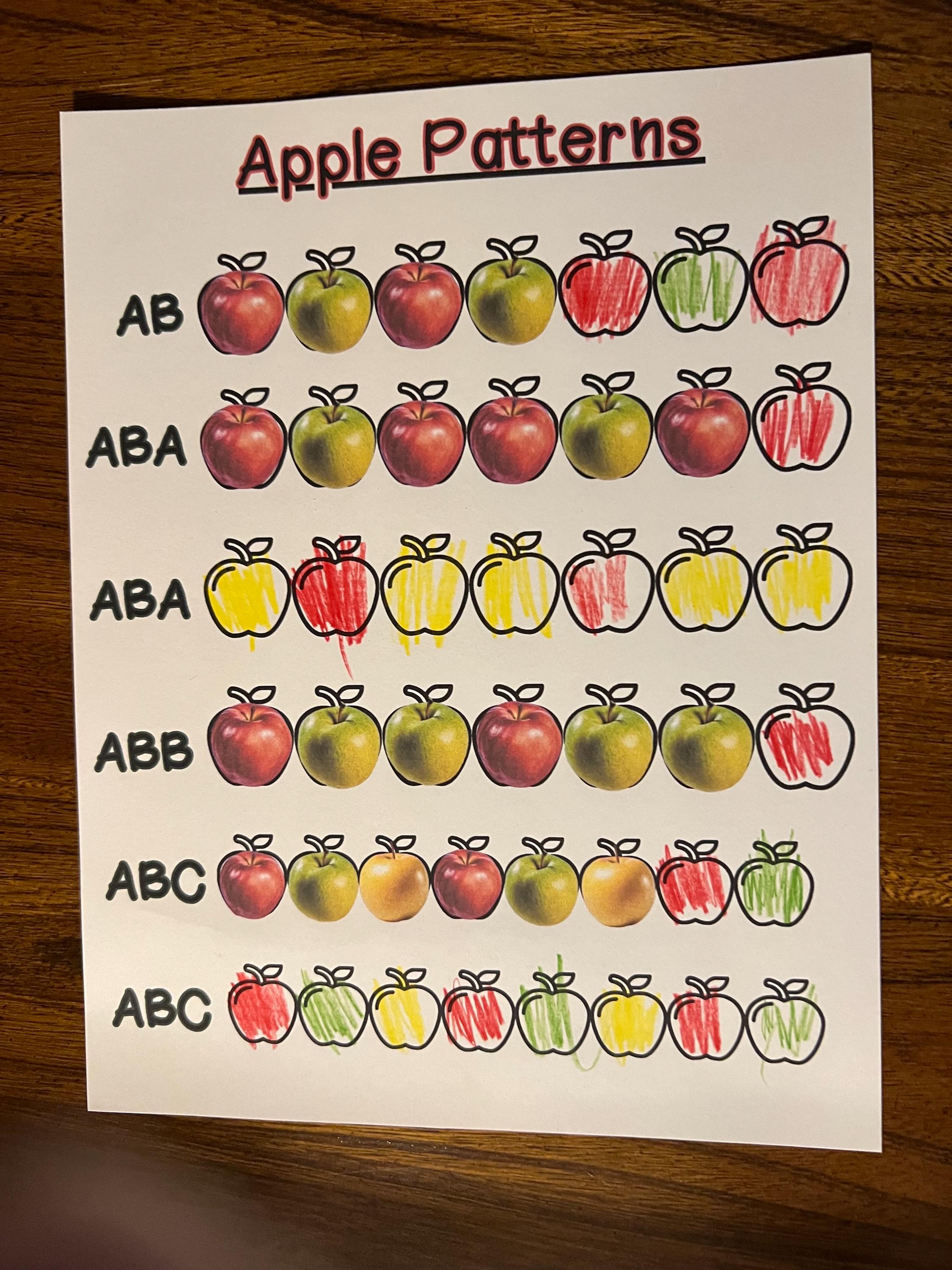Apple Activity Unit, 86 Pages, Sensory Bin, Tuff Tray, Printable ...