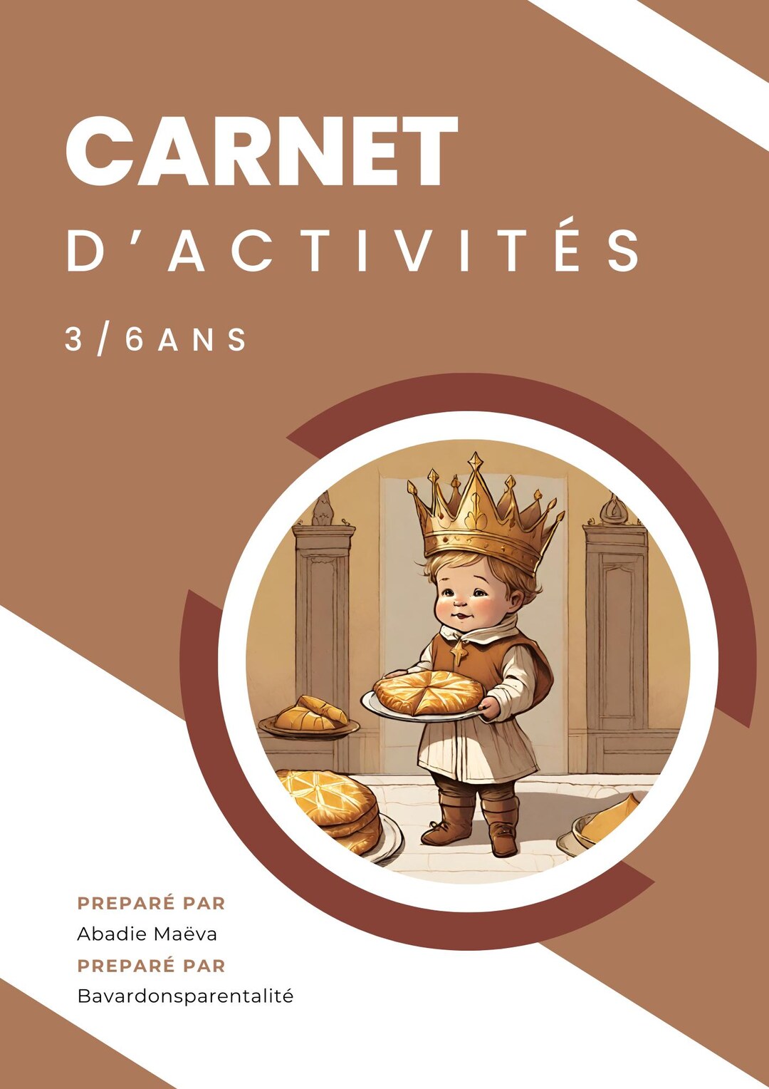 Galette Des Rois Activity Book for 3-6 Year Olds - Etsy