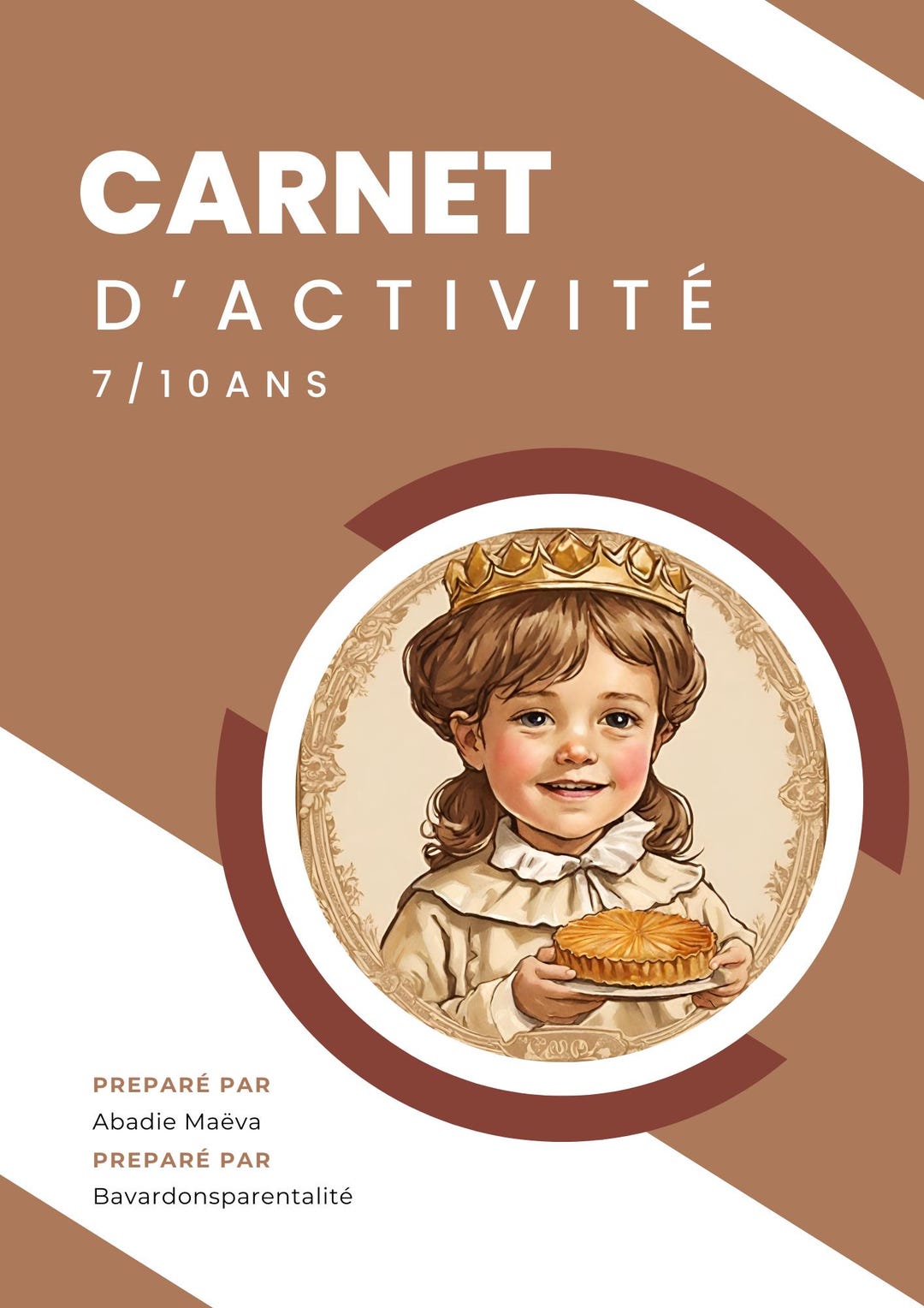 Galette Des Rois Activity Book for 7-10 Year Olds - Etsy