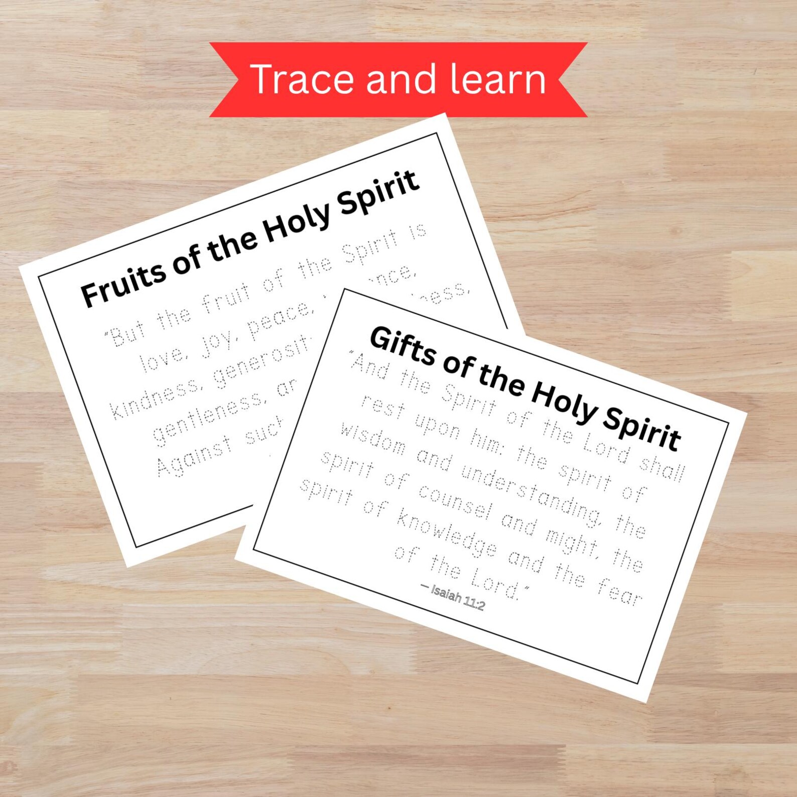 Catholic Pentecost Coloring Activity Pack,fruits and Gifts of the Holy ...