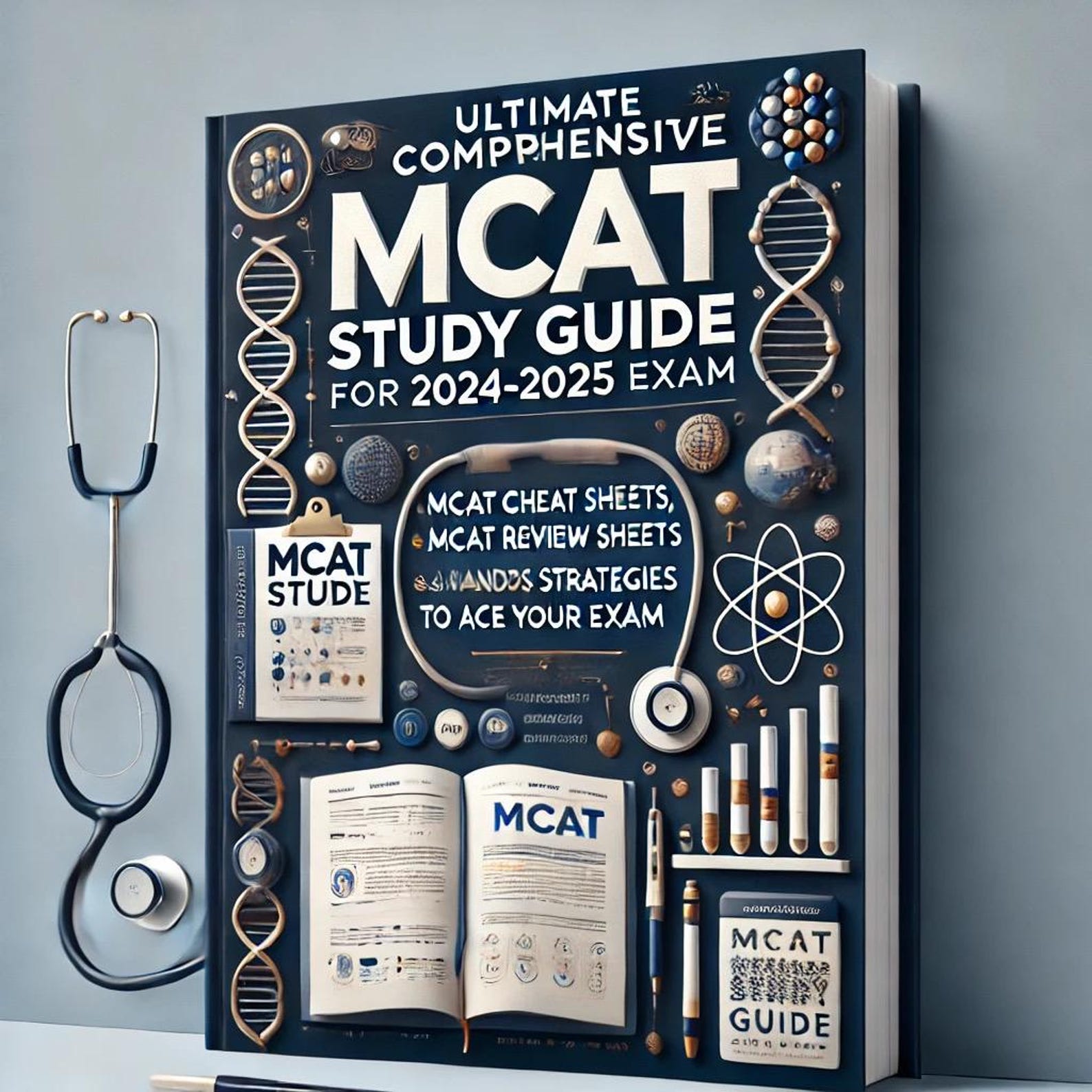 Ultimate Comprehensive MCAT Study Guide for 2024-2025 Exam: MCAT Cheat ...