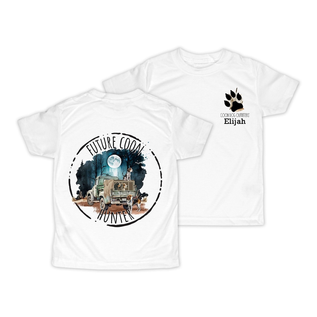 Future Coon Hunter Shirt Personalized Shirt Hunting Shirt Long Sleeves ...