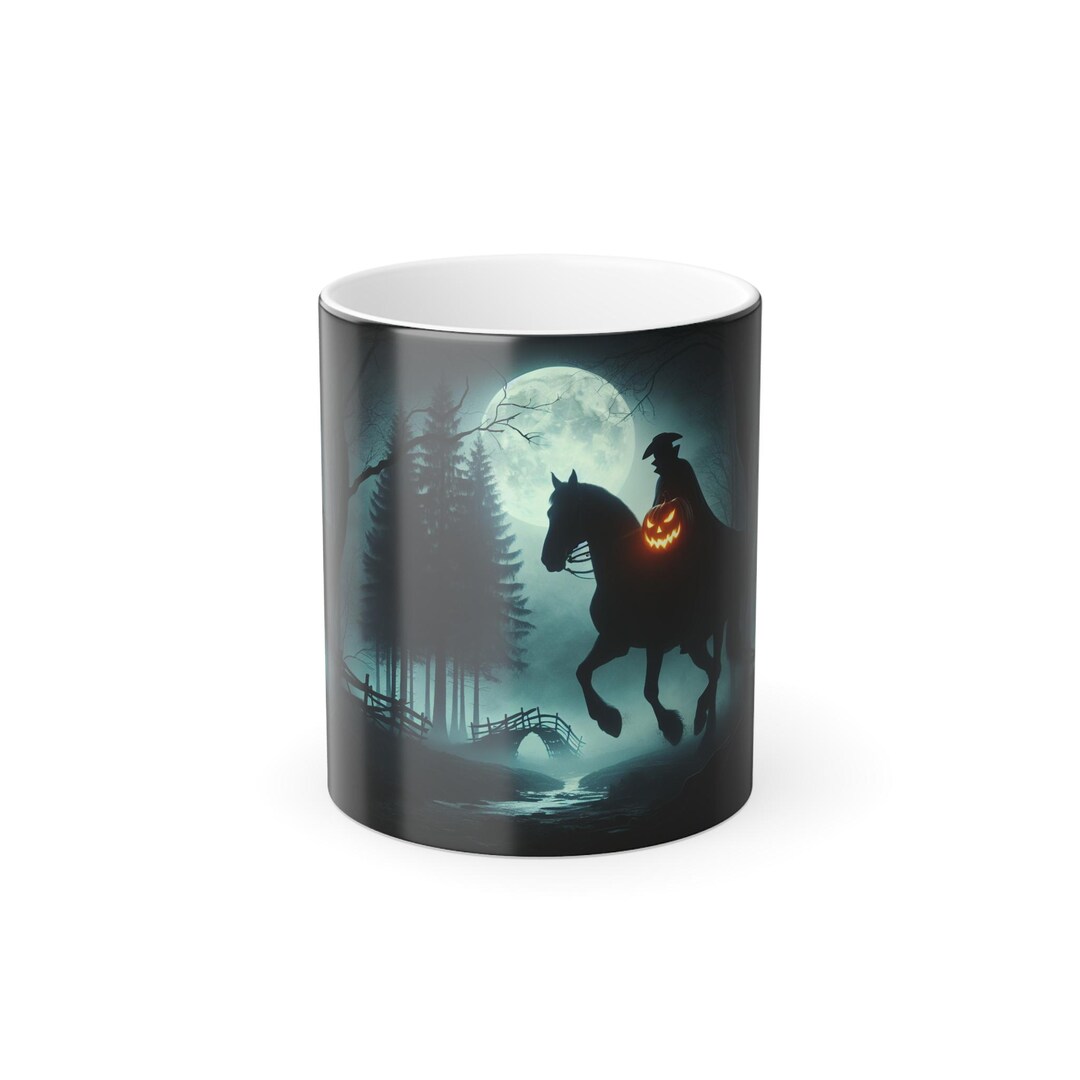Urban Mingle Co.™ Headless Horseman Color Morphing Mug, 11oz - Etsy
