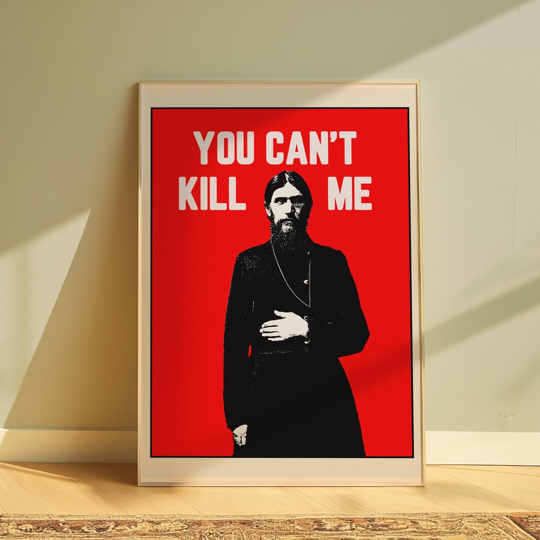 Rasputin Portrait Poster: Japanese Paper Print - Etsy