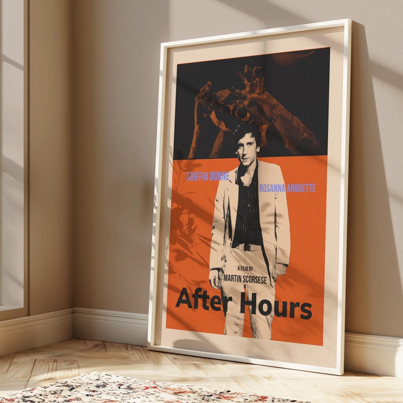 After Hours Poster - Etsy