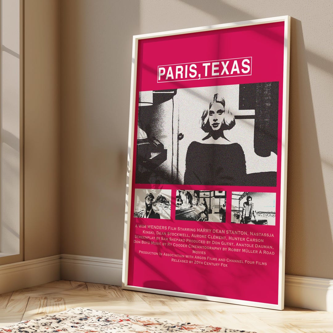 Paris, Texas Poster (large) - Etsy
