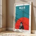 Juliette Binoche blue Movie Poster - Etsy