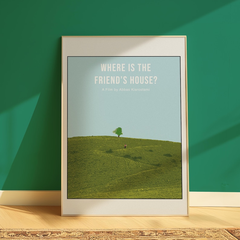 Where is the Friend's House Poster - Etsy