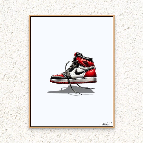 Air Jordan 1 Poster - Etsy