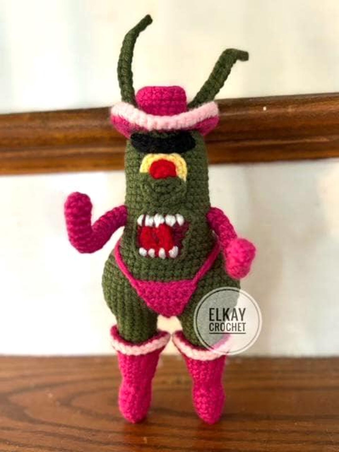Pink Pony Plankton - Etsy