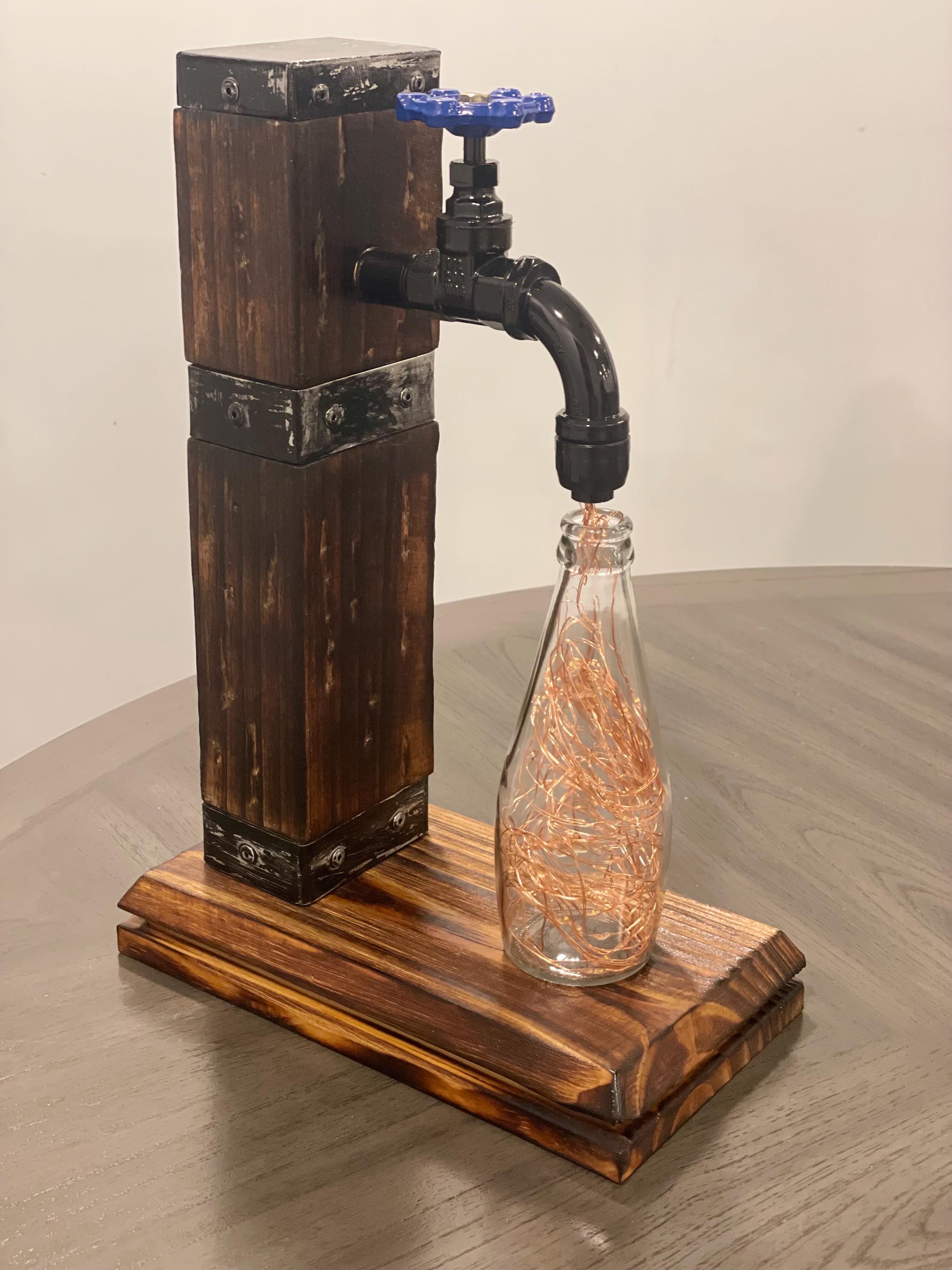 The faucet Table Lamp - Etsy