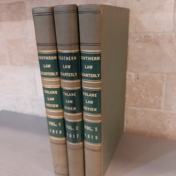 Antique Vintage Law Books - Etsy