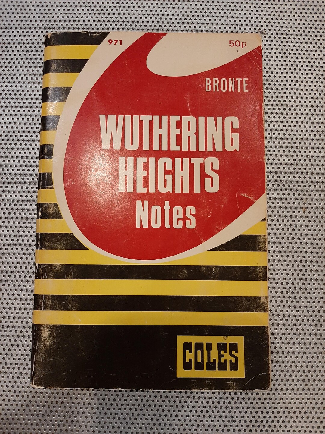 Vintage 1971 Wuthering Heights: Coles Notes Paperback RARE Emily Bronte ...
