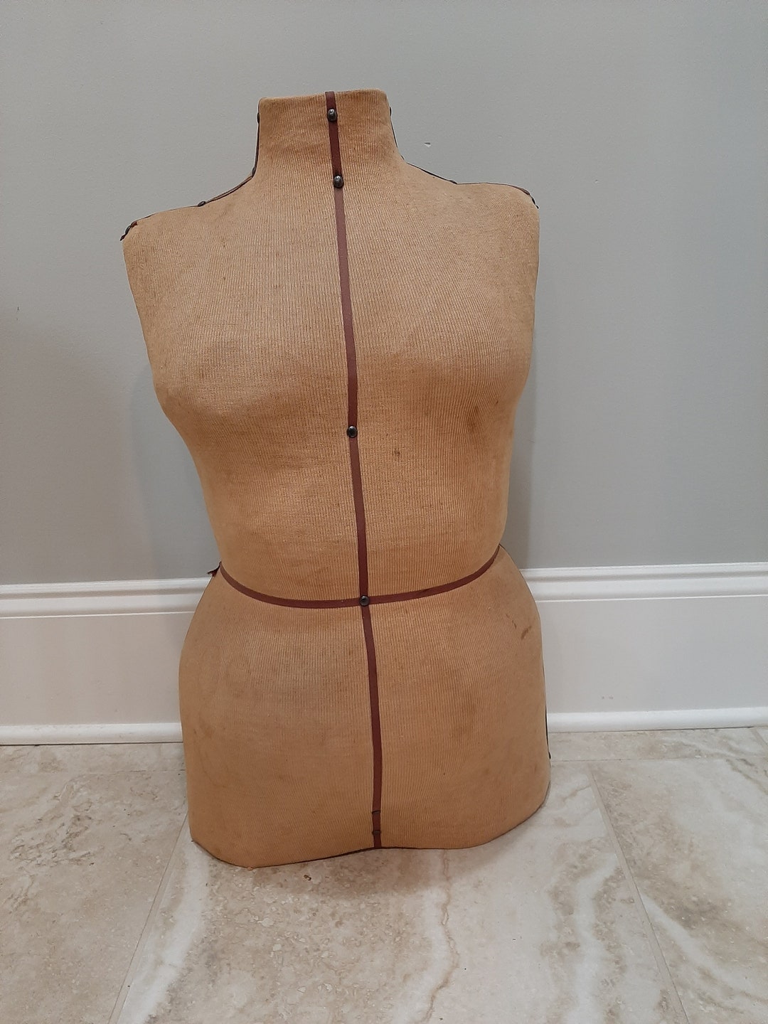 Vintage 1950s Singer Female Sewing Form Mannequin Dressmaker Dummy Real ...