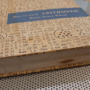 Vintage 1961 How to Teach Arithmetic by Harry Grove Wheat Old School ...