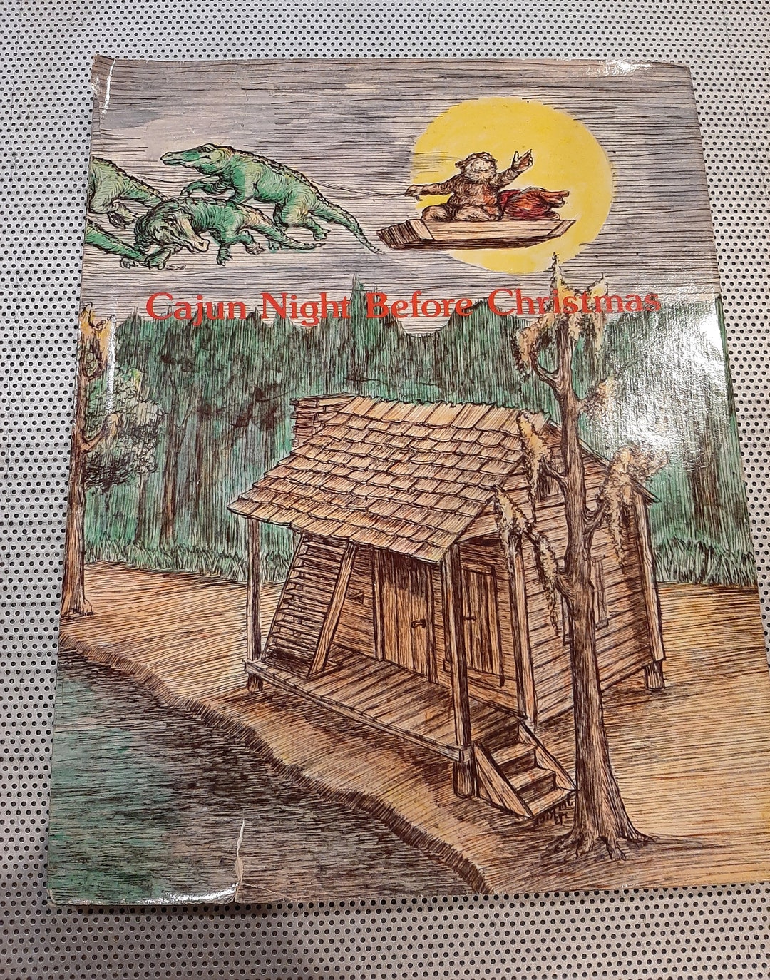 Vintage Cajun Night Before Christmas Children's Hardcover Book by James ...