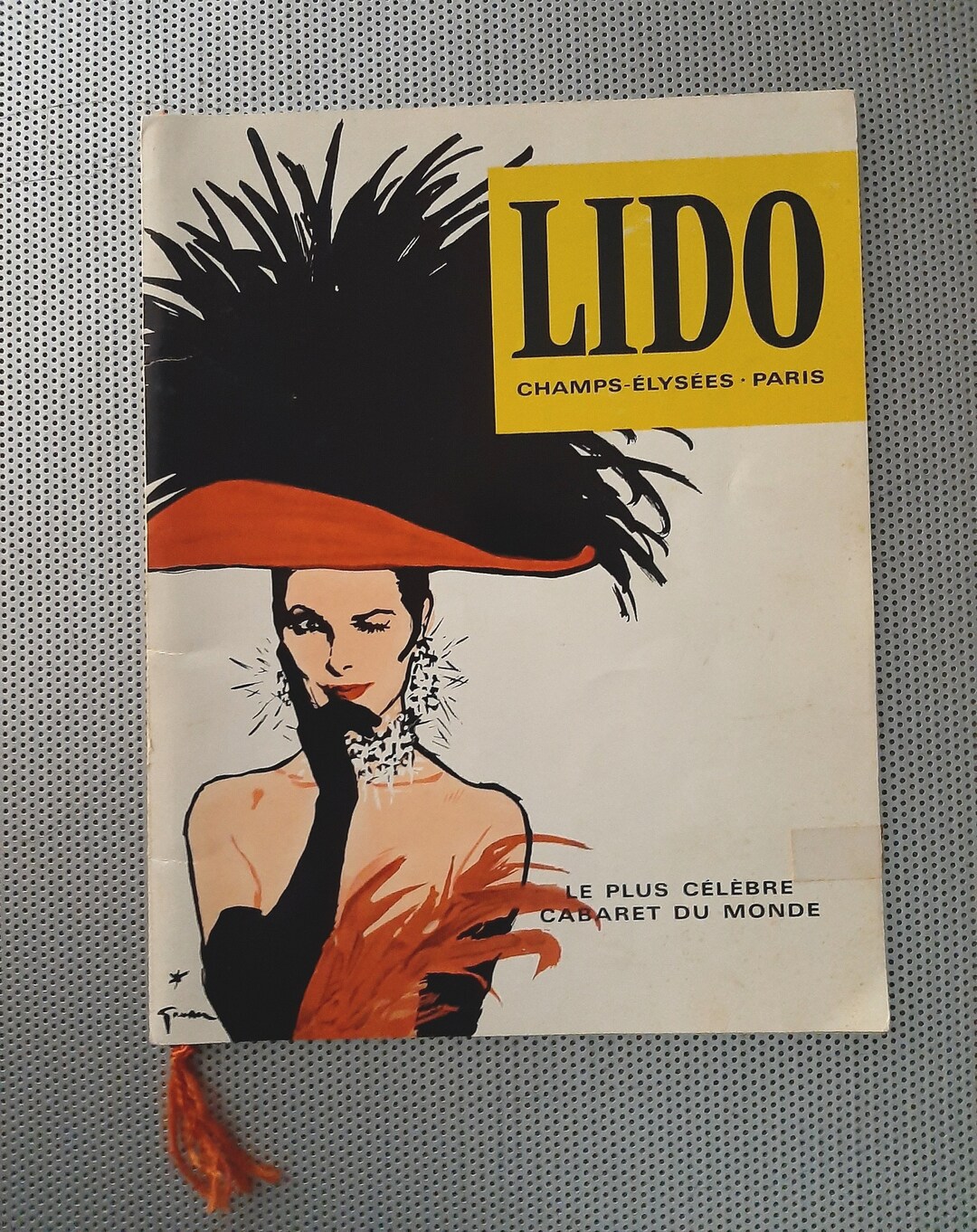 Vintage 1964 Lido Champs Elysees Paris Booklet Program"the Most Famous ...