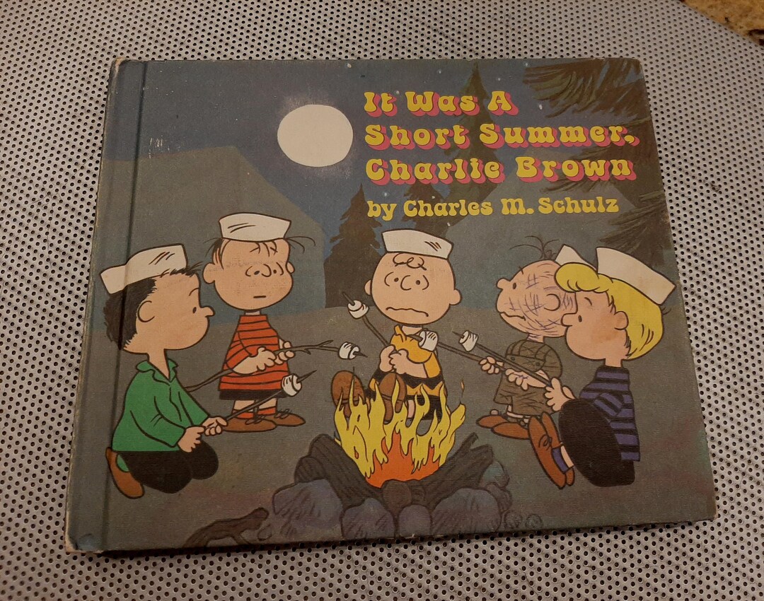 Vintage 1970 It Was A Short Summer Charlie Brown by Charles M. Schulz ...