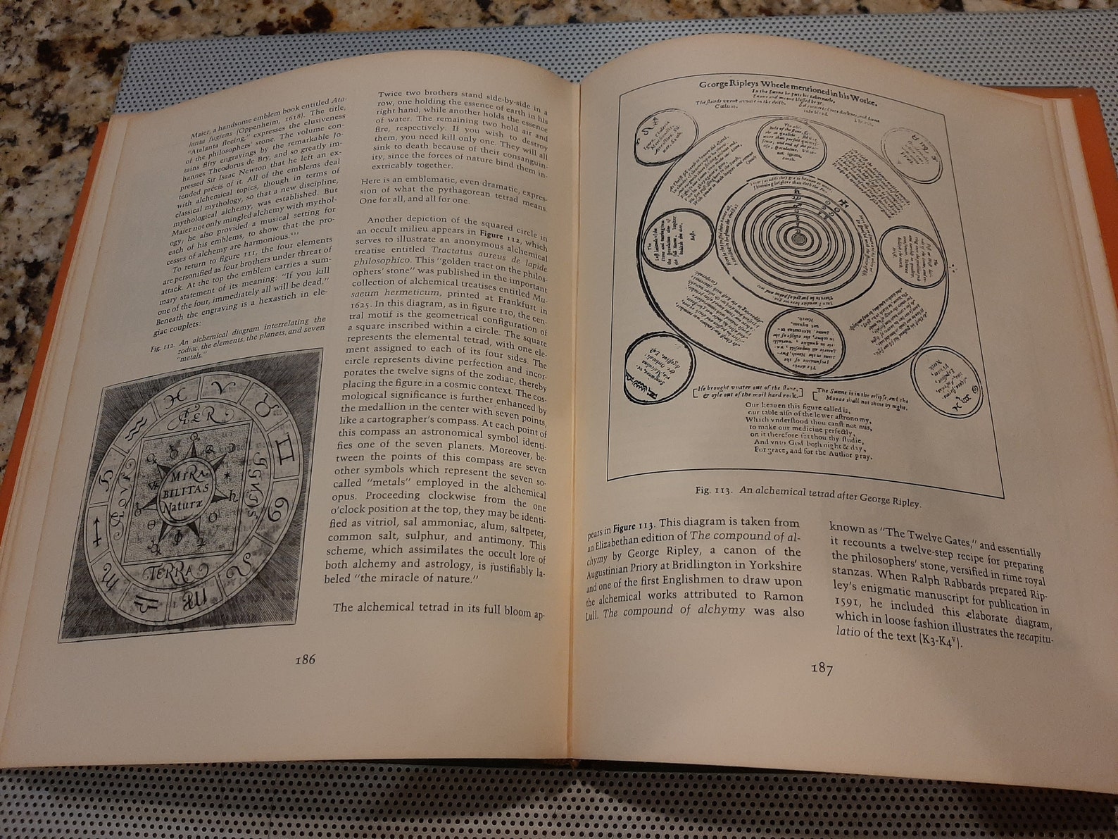 Vintage 1977 Cosmographical Glass Renaissance Diagrams of the Universe ...
