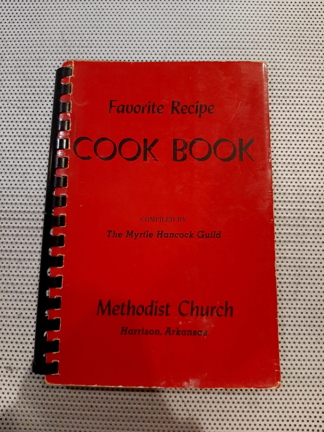 Vintage 1950s Methodist Church of Harrison Arkansas Cookbook Southern ...