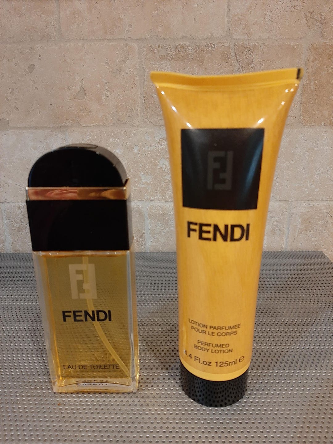 Vintage 1980s Fendi Gift Set Eau De Toilette EDT Spray 1.7 Fl. Oz. 50ml ...