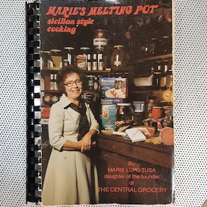 Vintage RARE 1980 marie's Melting Pot Sicilian Style Cooking New ...