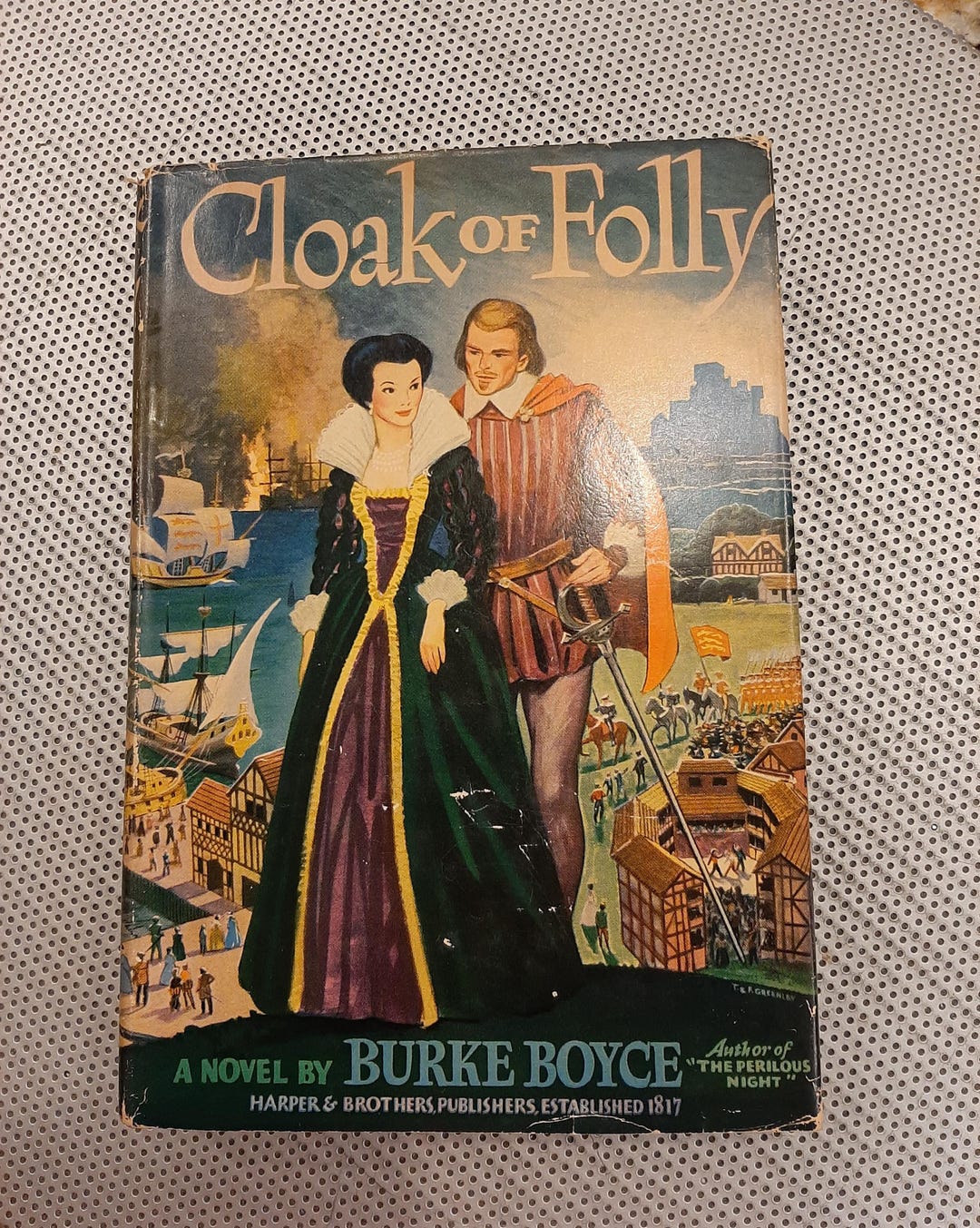 Vintage 1949 Cloak of Folly by Burke Boyce, Book Club/first Edition ...